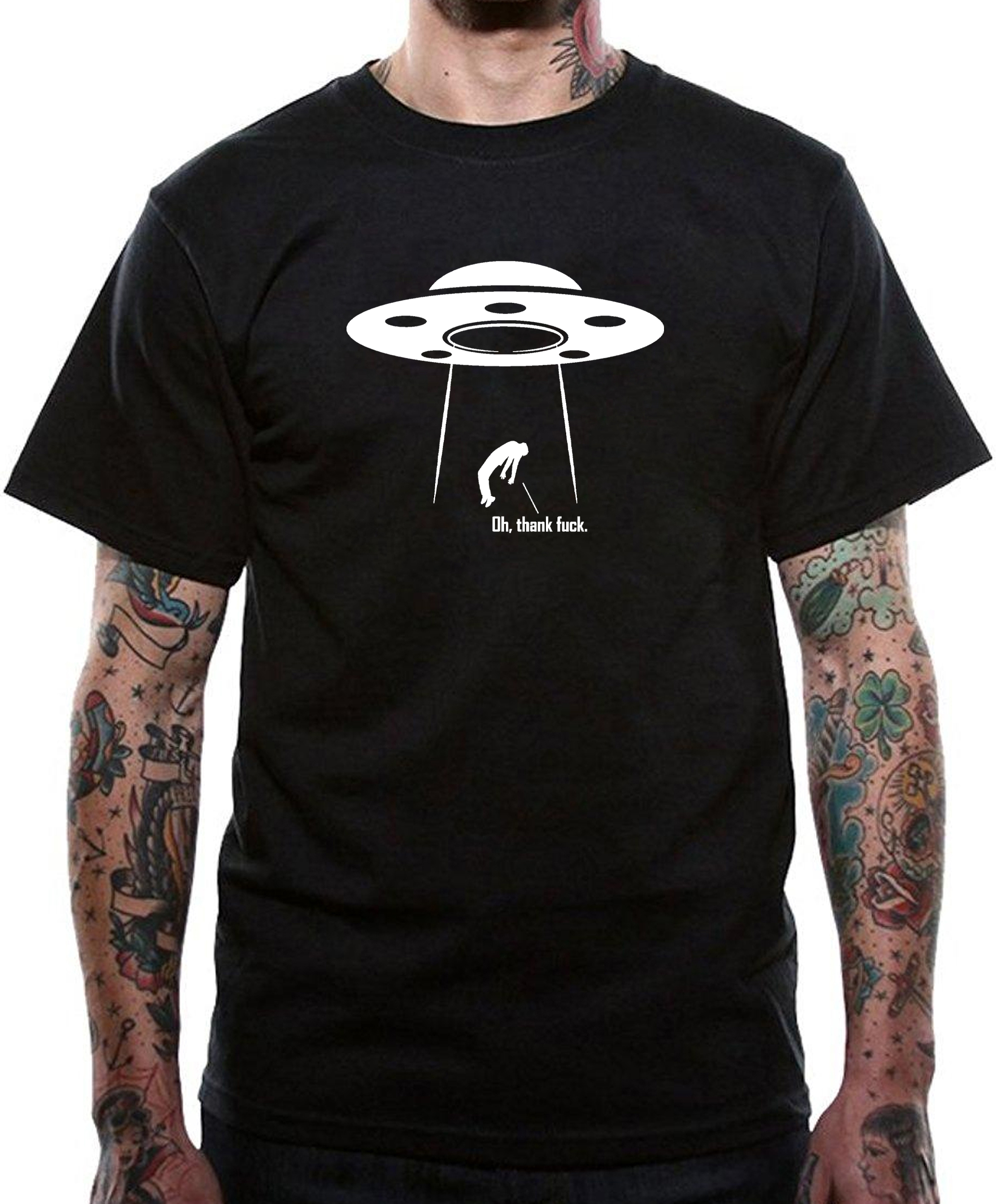 Alien Abduction T-Shirt - Croydon Printing